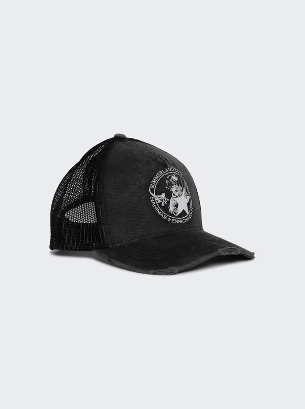 NAHMIAS Youth Enrichment Washed Trucker Hat Worn
