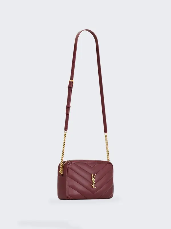 Saint Laurent Loulou Mini Camera Bag - Brown