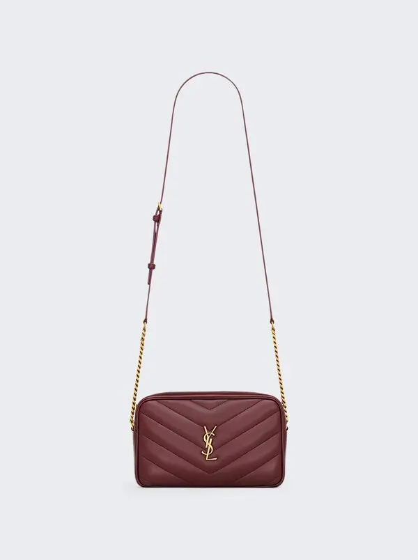 Saint Laurent Loulou Mini Camera Bag - Brown