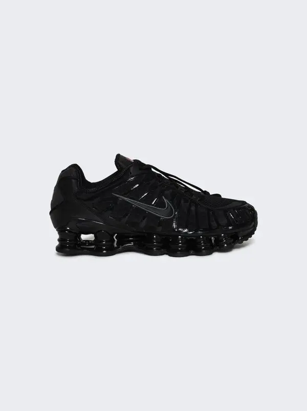 Nike Shox Tl Sneakers And -mtlc Hematite-max Orange