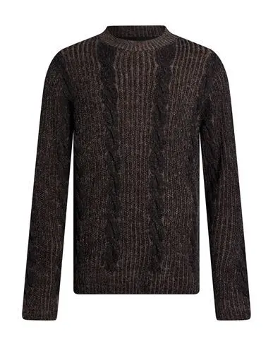 JACK & JONES Cable-knit Crewneck Sweater - Grey