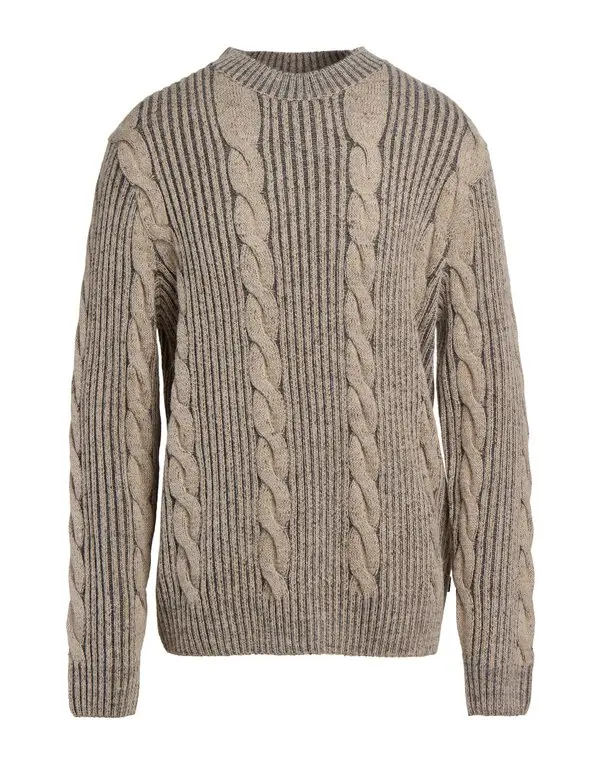 JACK & JONES Cable-knit Crewneck Sweater