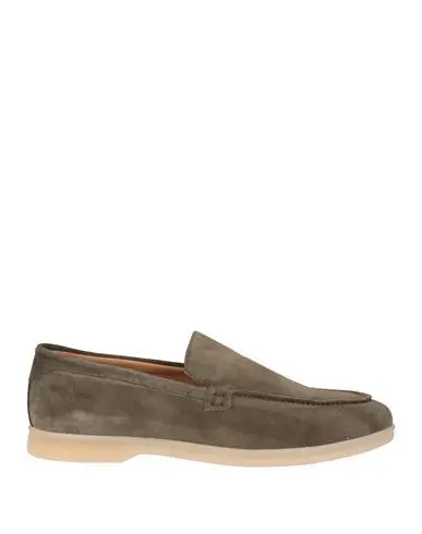 ANDREA VENTURA FIRENZE Loafers Military Size Leather - Green