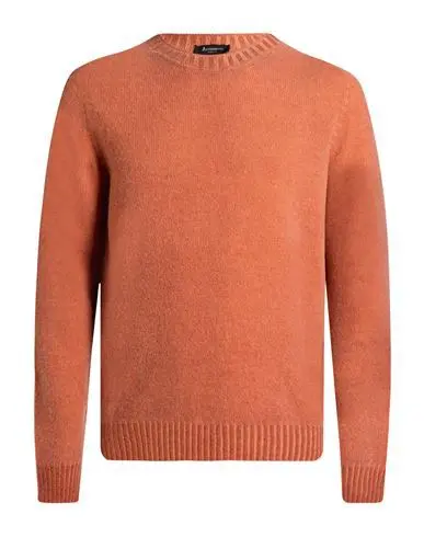 AROVESCIO Wool And Cashmere Crewneck Sweater - Orange