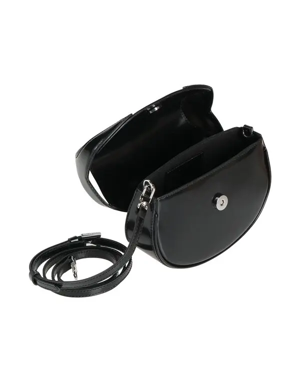 By Far Leather Saddle Bag