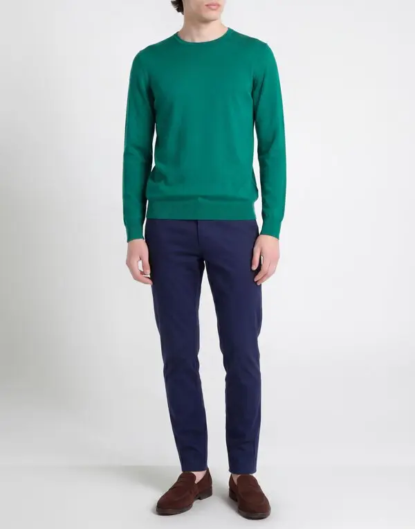 LIU •JO MAN Sweater Emerald Size Cotton