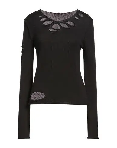 Masnada Sweater Size Merino Wool - Black
