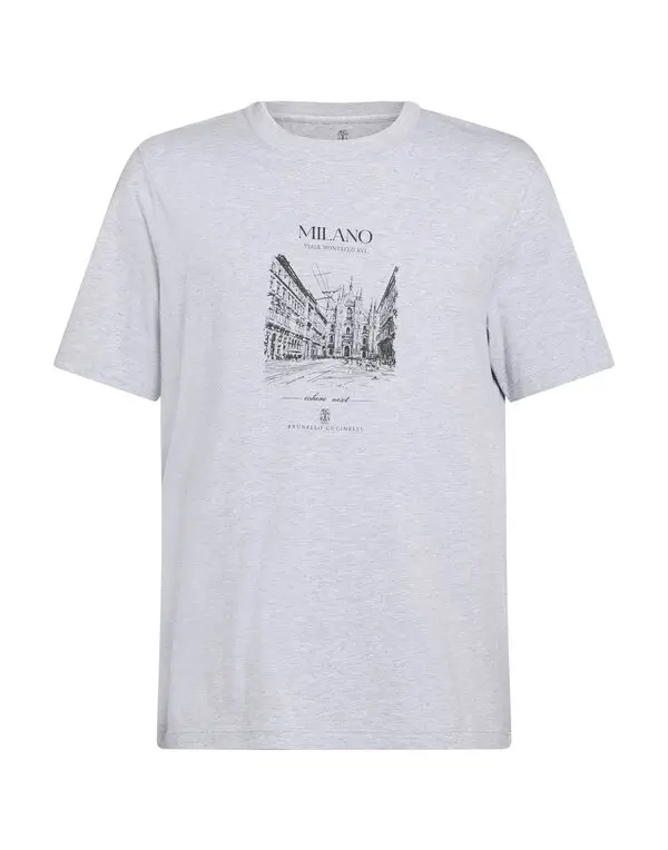 Brunello Cucinelli T-shirt Light Size Cotton