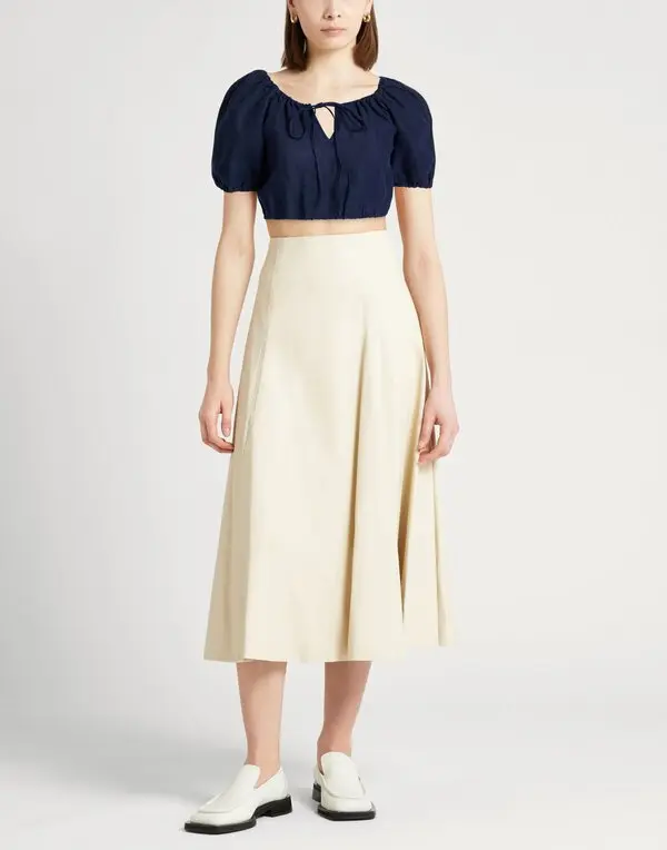Casa Raki Organic Linen Cropped Top