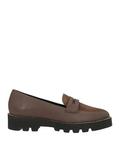 CERRUTI 1881 Chocolate Cowhide And Goat Skin Loafers - Brown