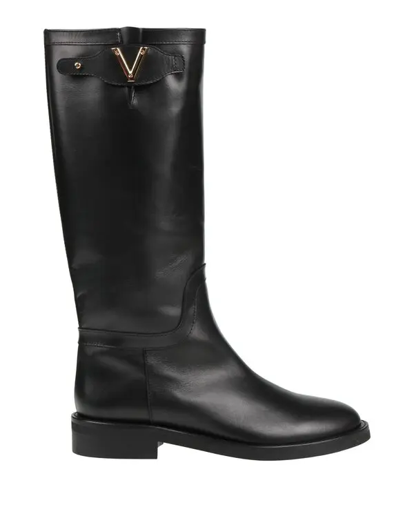 VIA ROMA 15 Leather Knee High Boots
