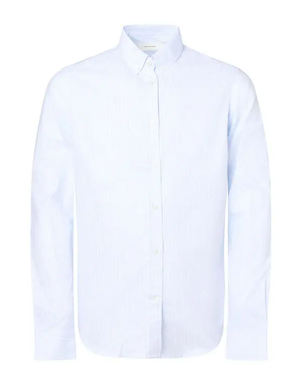 EDITIONS 102 Shirt Sky Size Organic Cotton - Blue