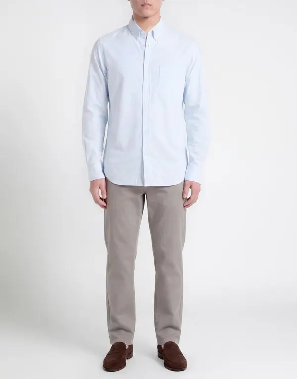 EDITIONS 102 Shirt Sky Size Organic Cotton - Blue