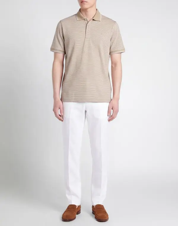 Paul & Shark Polo Shirt Size Cotton - Beige