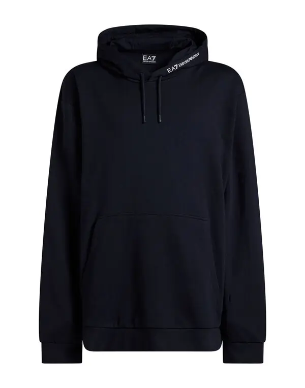 EA7 Sweatshirt Chocolate Size Cotton - Blue