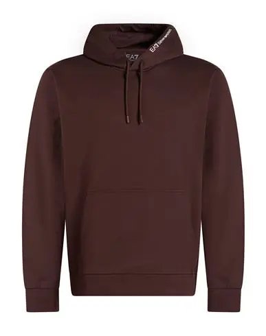 EA7 Sweatshirt Chocolate Size Cotton - Brown