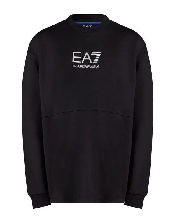 EA7 Crewneck Long Sleeve Sweatshirt - Grey