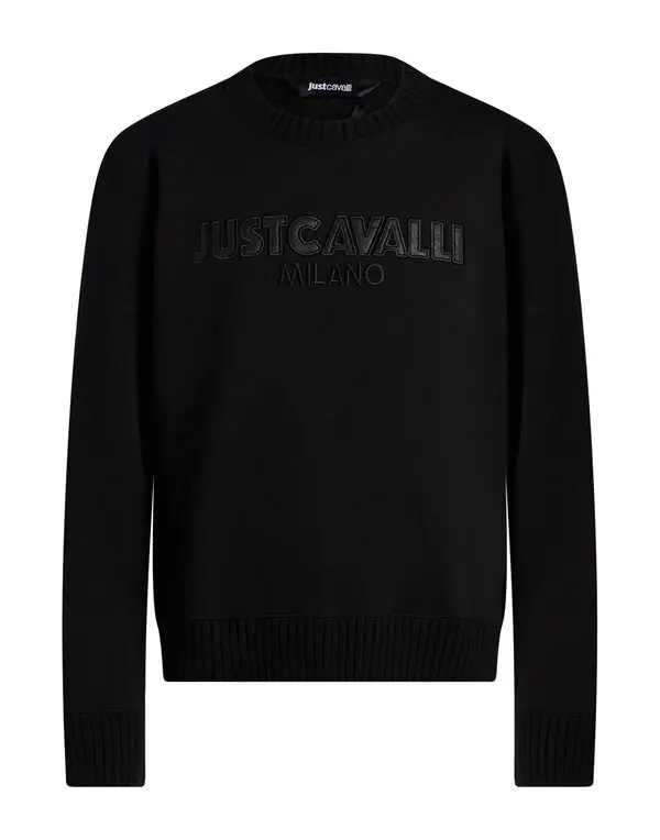 Just Cavalli Sweatshirt Size Wool, Polyamide, Cotton