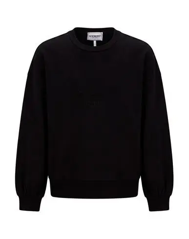 Iceberg Sweatshirt Size Cotton - Black