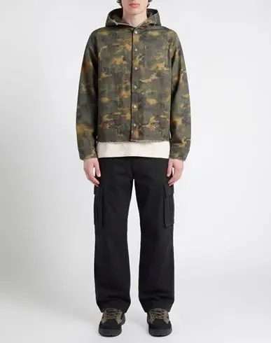 DISCLAIMER Denim Outerwear Military Size Cotton