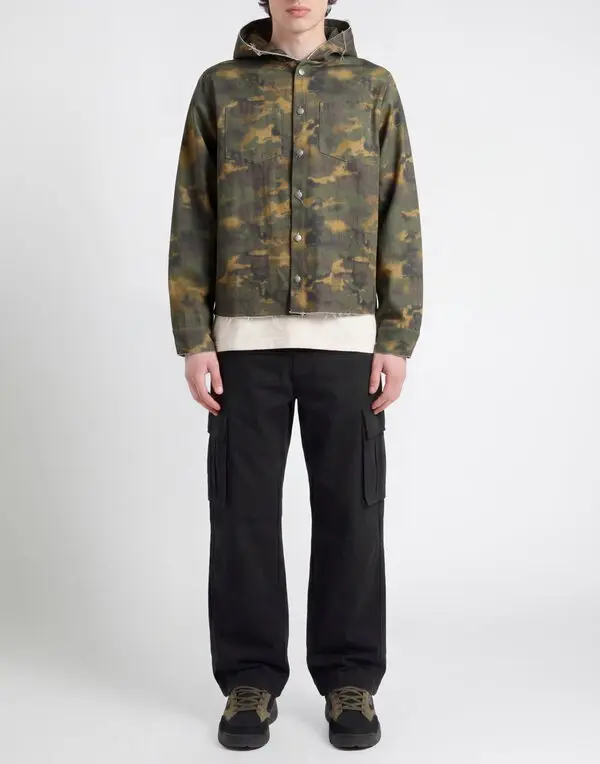 DISCLAIMER Denim Outerwear Military Size Cotton