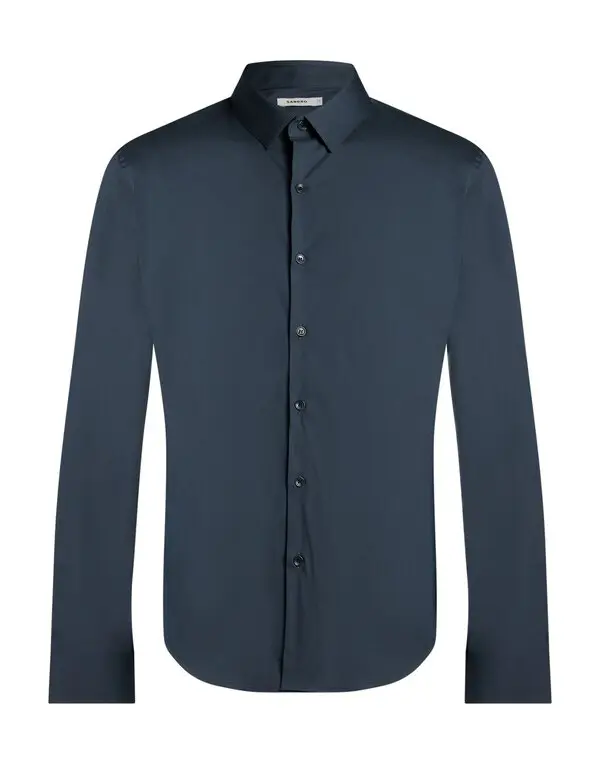Sandro Shirt Slate Size Cotton