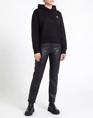 Karl Lagerfeld Hooded Sweatshirt In Organic Cotton And Recycled Polyester