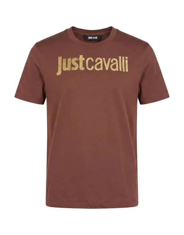 Just Cavalli Cotton T-shirt - Brown