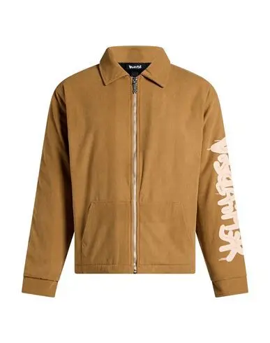 DISCLAIMER Jacket Camel Size Polyester