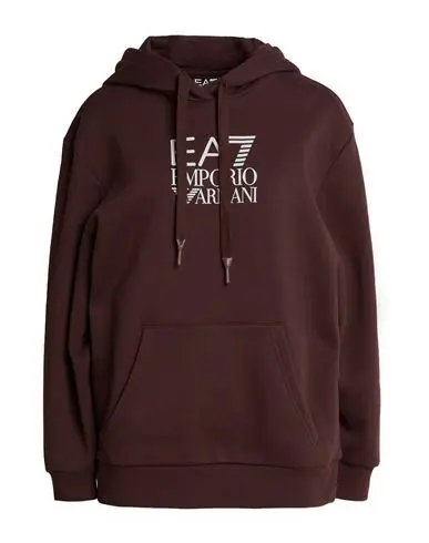EA7 Sweatshirt Size Cotton, Polyester - Brown