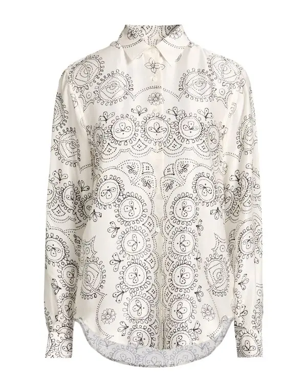 XACUS Paisley Print Viscose Silk Shirt