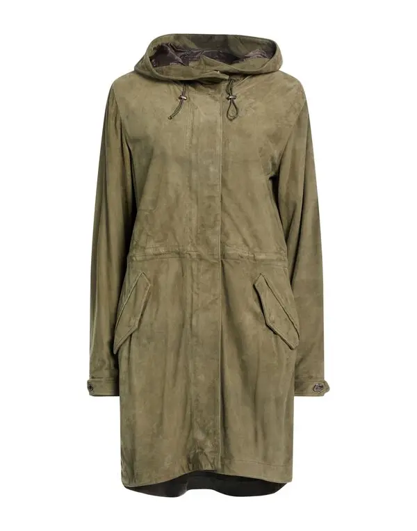 MOORER Suede Parka