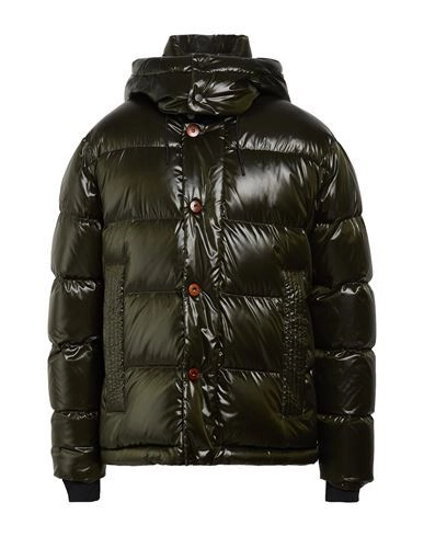 Peuterey Hooded Puffer Jacket With Duck Down Filling - Green