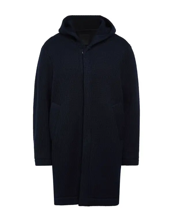 OUT/FIT Overcoat & Trench Coat Size Polyester, Virgin Wool, Cotton