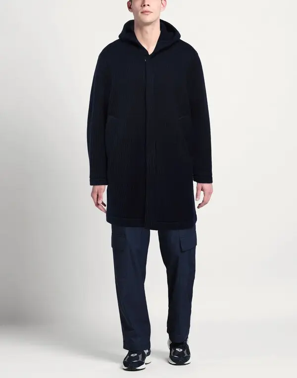 OUT/FIT Overcoat & Trench Coat Size Polyester, Virgin Wool, Cotton