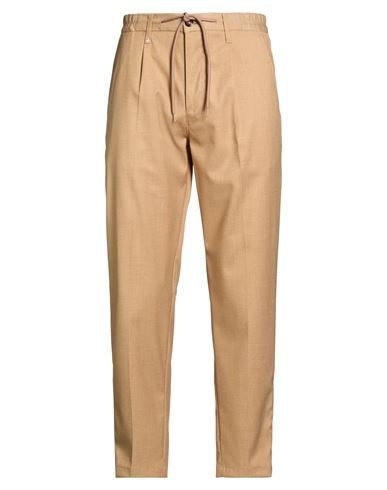 BERNA Tailored Polyester Blend Pants - Beige