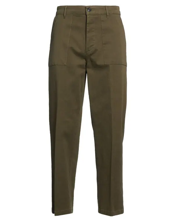 THE EDITOR Military Cotton Elastane Pants
