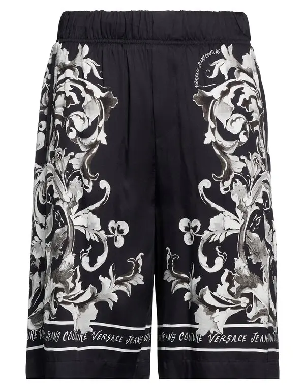 Versace Bermuda Shorts With Signature Print