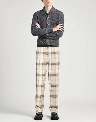 Incotex Tartan Patterned Cotton Pants