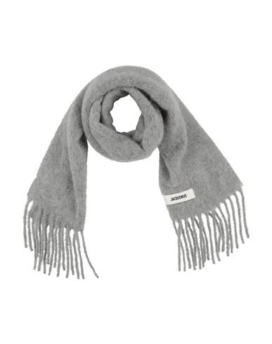 Jacquemus Scarf Light Mohair Wool, Alpaca Wool, Wool, Polyamide - Grey