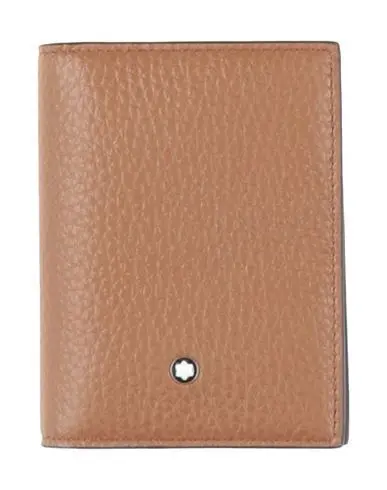 Montblanc Coin Purse Camel Leather