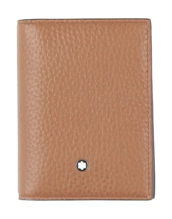 Montblanc Coin Purse Camel Leather