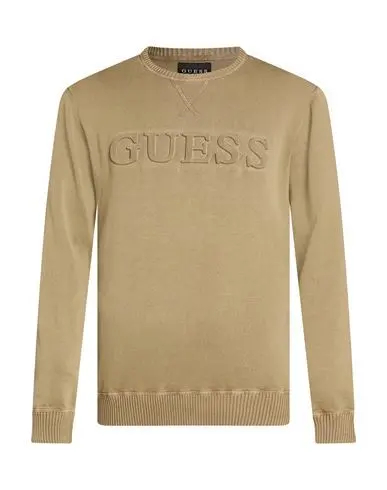 Guess Sweater Khaki Size Cotton - Beige
