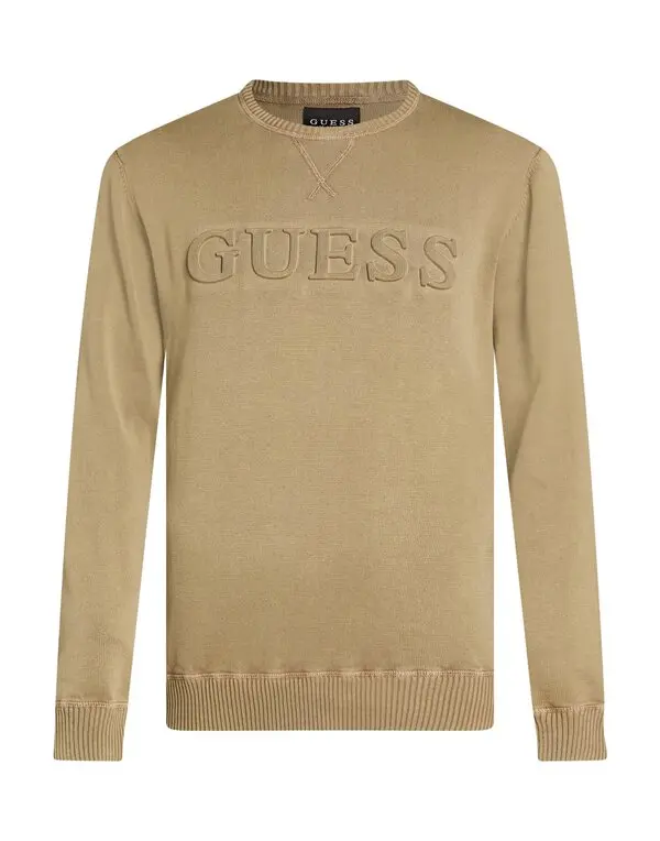 Guess Sweater Khaki Size Cotton