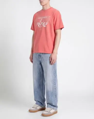 Aries T-shirt Coral Size Cotton