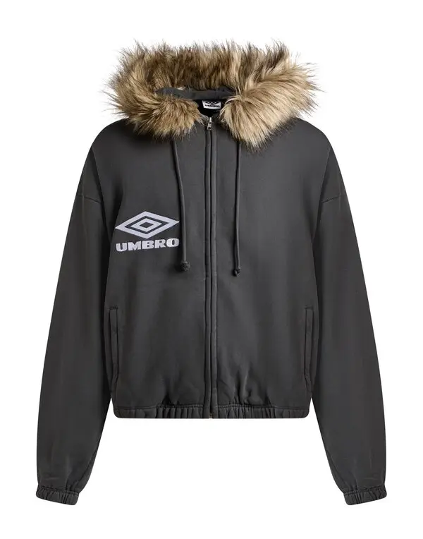UMBRO Sweatshirt Charcoal Size Cotton