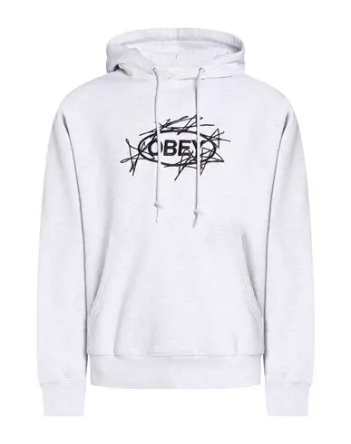 Obey Sweatshirt Size Cotton, Polyester, Viscose - Grey
