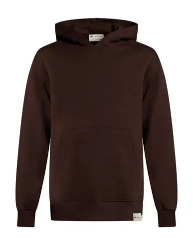CATERPILLAR Chocolate Cotton Fleece Hoodie - Brown