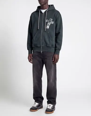 Aries Sweatshirt Charcoal Size Cotton