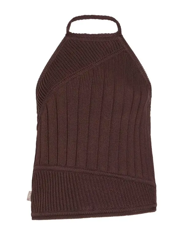 Woolrich By Daniëlle Cathari Ribbed Knit Halterneck Top